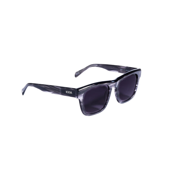 KARL Shiny Gray - Men's Sunglasses - KVIKA® Versatile Urban Eyewear
